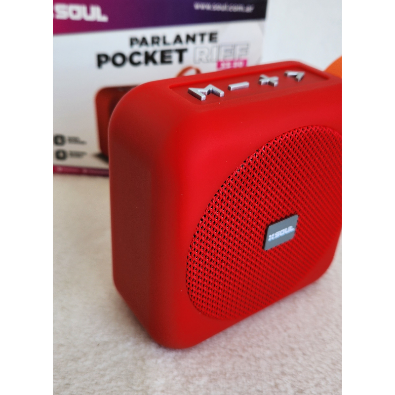 PORTATIL SOUL XS50 PARLANTE POCKET RIFF – 9bits Soluciones Informáticas